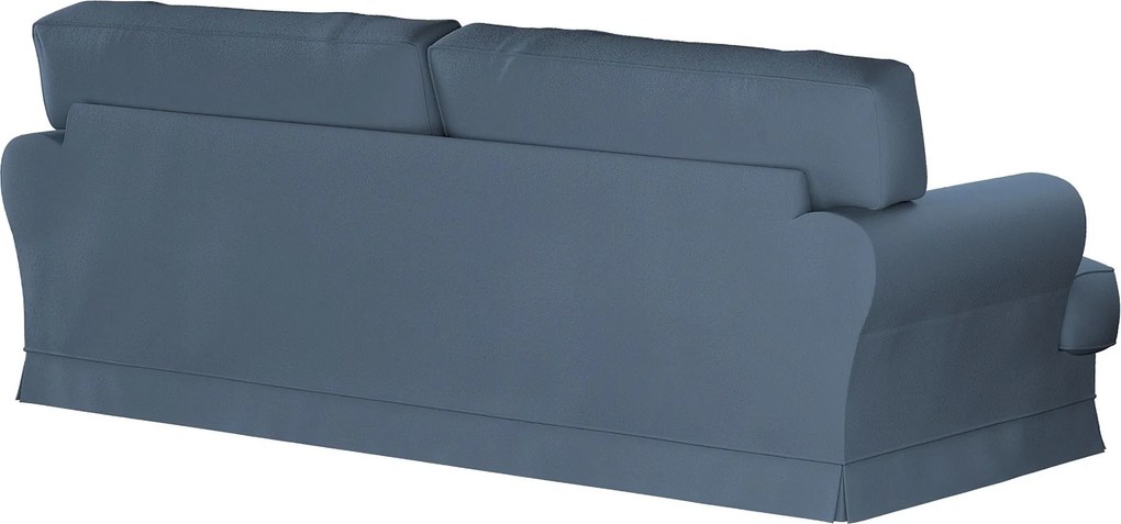 Potah na pohovku IKEA Ekeskog rozkládací barva modrá látka pletený vzor