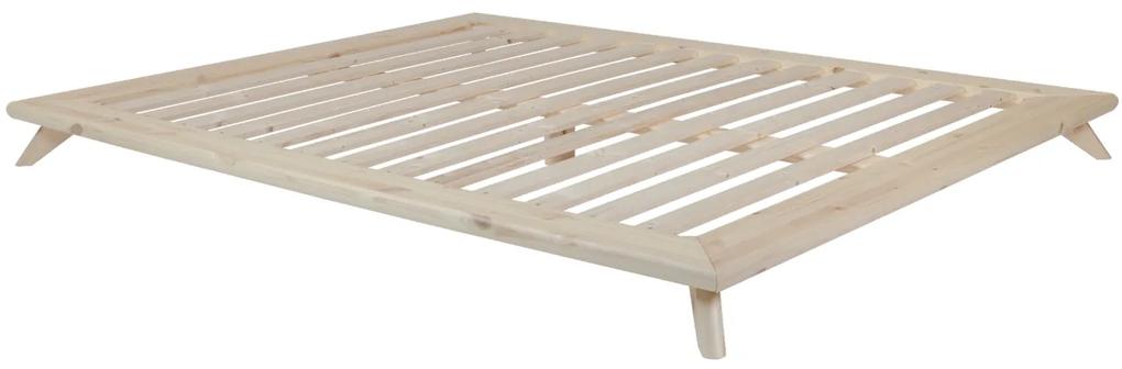 OnaDnes -20% Dřevěná dvoulůžková postel Karup Design Senza 180 x 200 cm