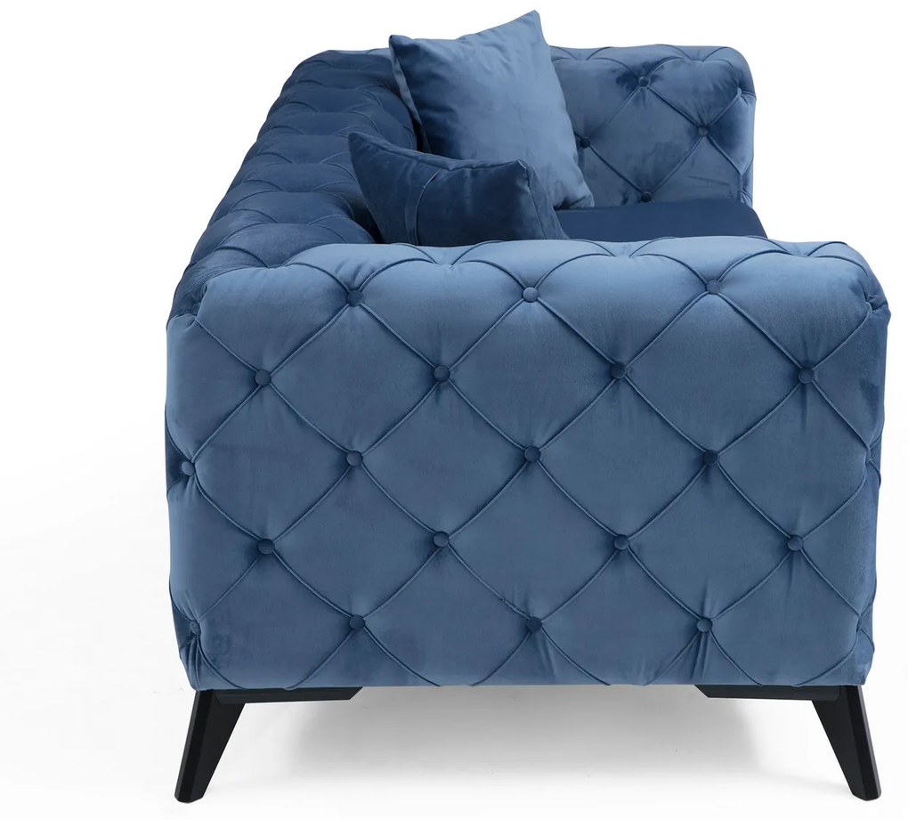 Atelier del Sofa 2-místná pohovka Como 2 Seater - Blue, Modrá