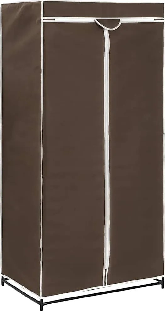 Šatní skříň hnědá 75 x 50 x 160 cm 282438