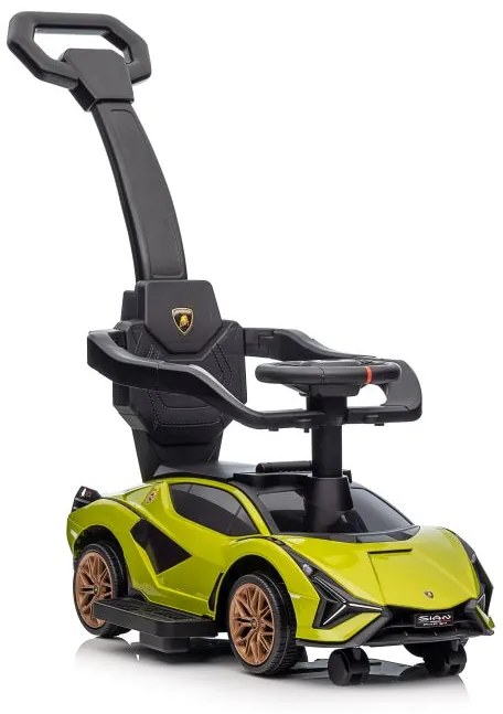 Odrážedlo Lamborghini Sian zelené