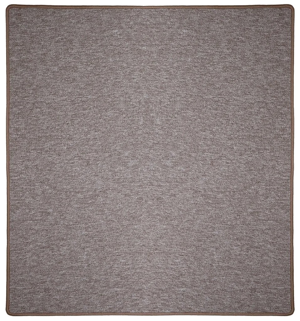 Vopi, Kusový koberec Astra béžová čtverec, 100x100, béžová, chodba / předsíň