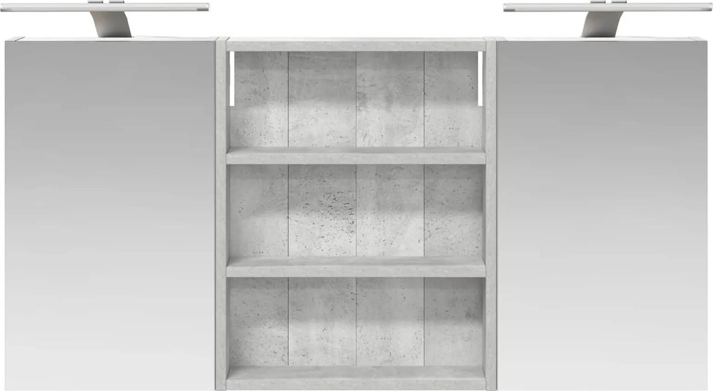 Sada koupelnových skříněk 3 ks 100 x 10,5 x 50 cm 3403691