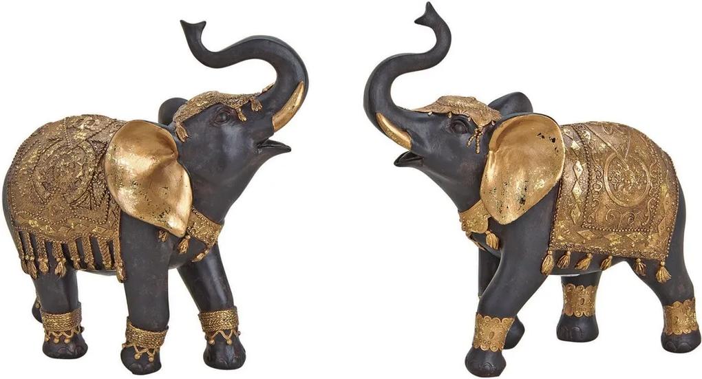 Duo dekoračních slonů