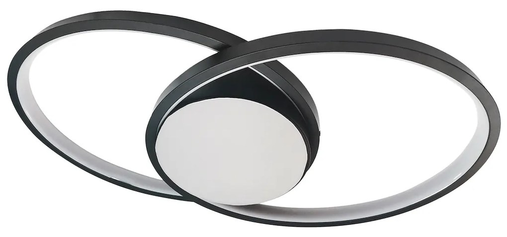 Stropní LED svítidlo Focus, 2x LED 40w, 4000k, b