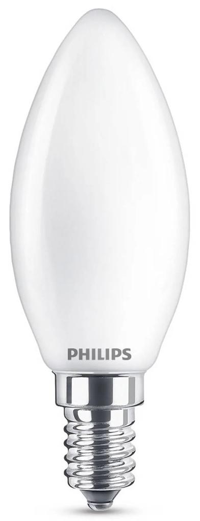 Philips E14 2,2W 827 LED žárovka-svíčka, matná