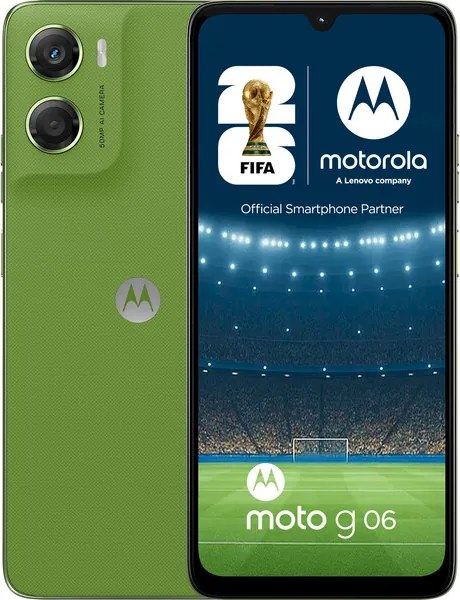 Motorola Moto G06 4/64GB DS GSM PANTONE Zelená