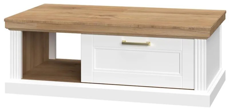 Tv Stolek Tara KLS white/pacific walnut