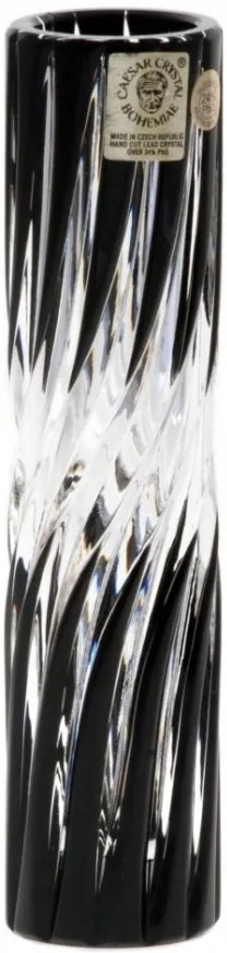 Váza  Zita, barva černá, výška 155 mm