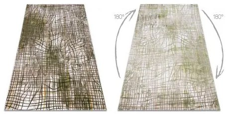 koberec AKRYL USKUP 9483 zelená velikost 100x300 cm | krásné koberce cz