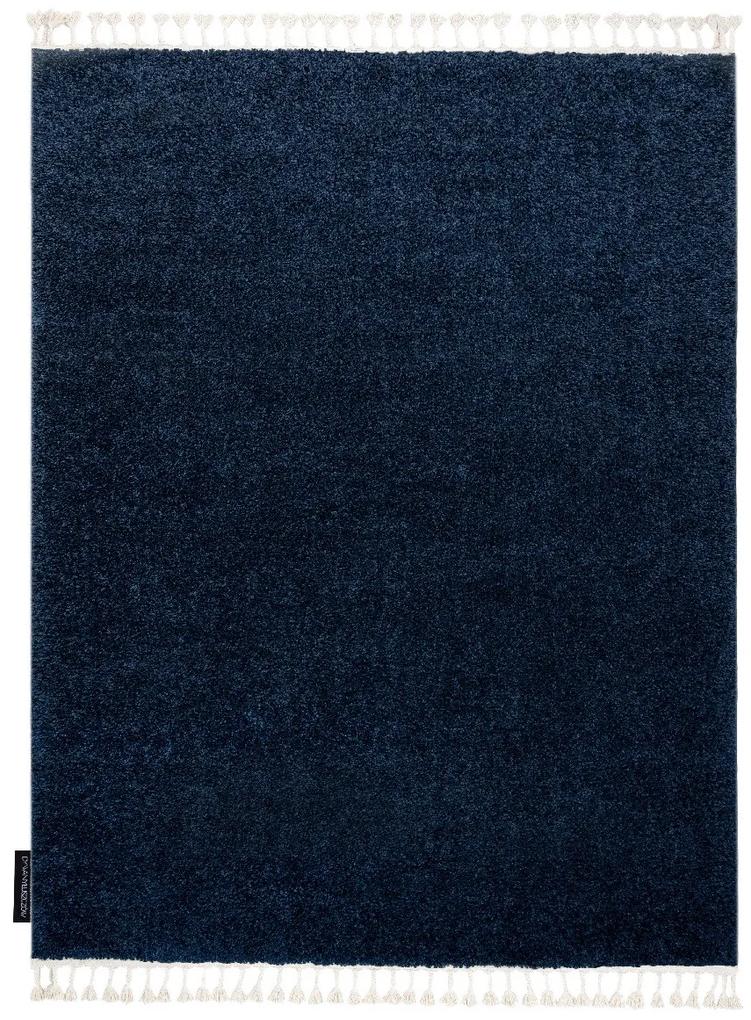 Dywany Łuszczów Kusový koberec Berber 9000 navy Rozměry koberců: 80x150