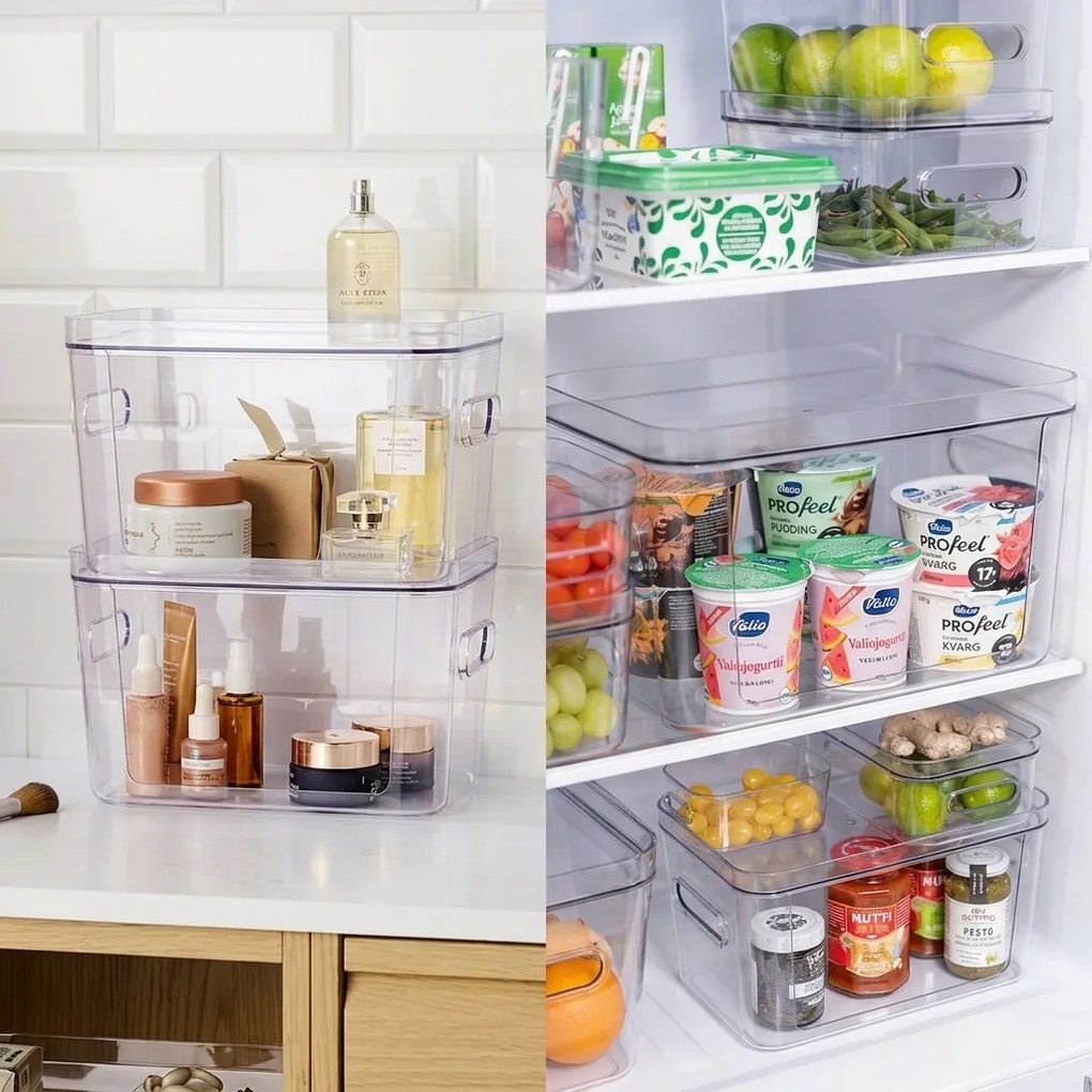 SMARTSTORE Organizér CompactClear, 7,2l otevřená přední hrana - 20 x 29,5 x 16 cm