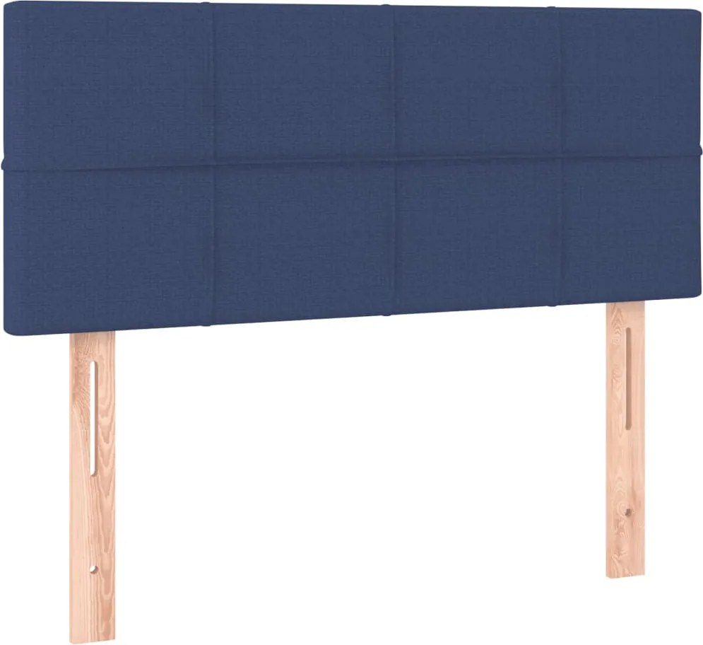 Box spring postel s matrací černá 120x190 cm textil 3269729