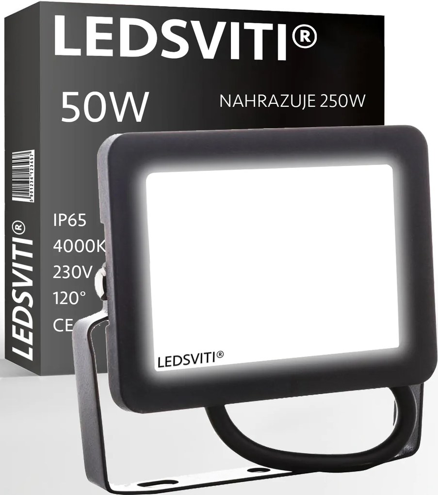 LEDSVITI Venkovní LED reflektor 50W