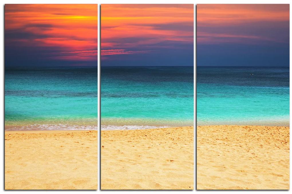 Obraz na plátně - Moře při západu slunce 143B (105x70 cm)