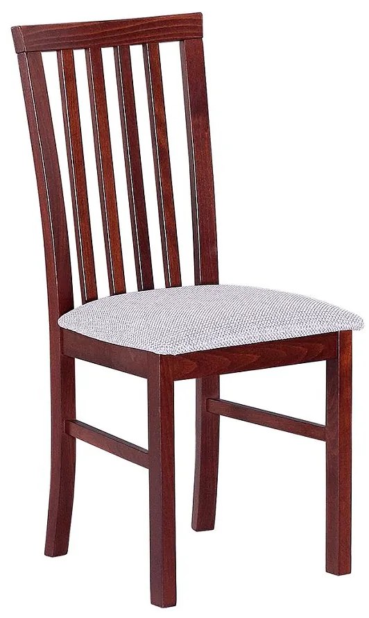 Jídelní židle z masivu buku Štěpánka, masiv buku, ořech / 2, 43x94x40 cm