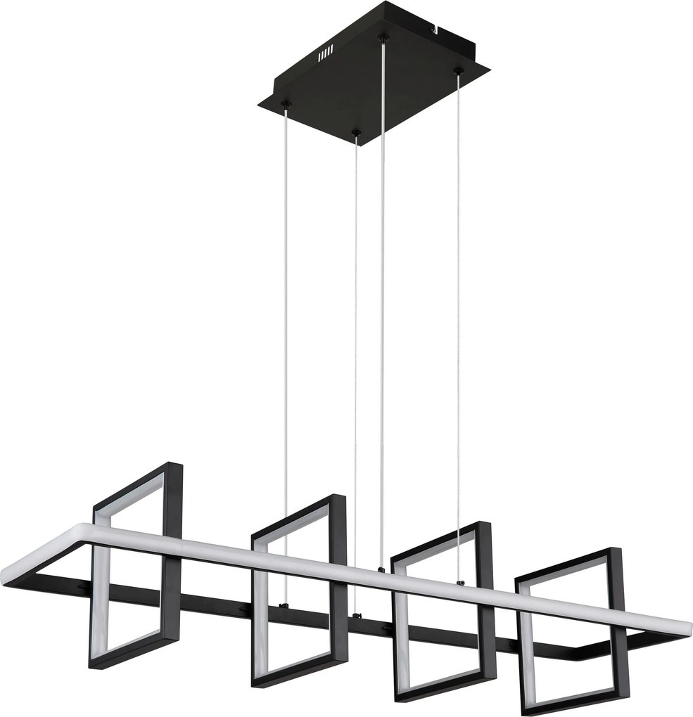 XXXLutz ZÁVĚSNÉ LED SVÍTIDLO, 90/28/120 cm Globo - Online Only svítidla - 007326097101