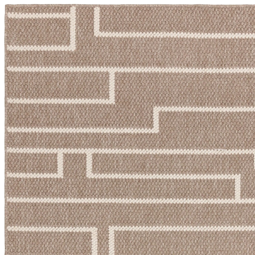 Tribeca Design Kusový koberec Sides Track Sand Rozměry: 80x150 cm
