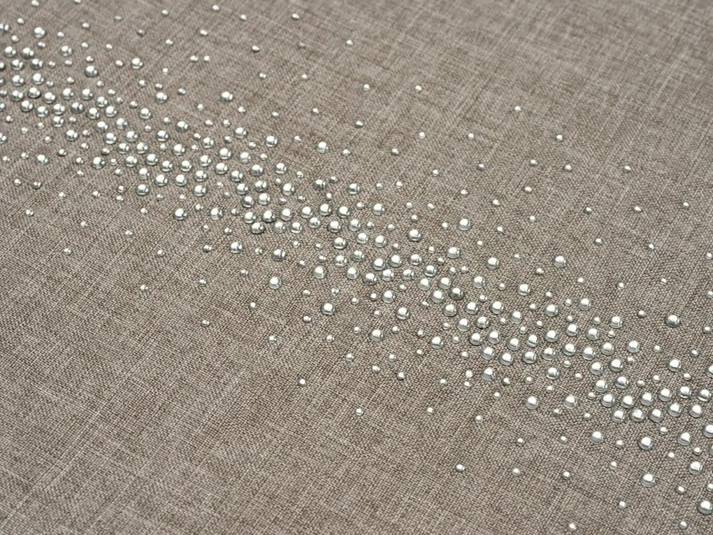 Dekorační povlak na polštář STONY 40x40 cm, šedý