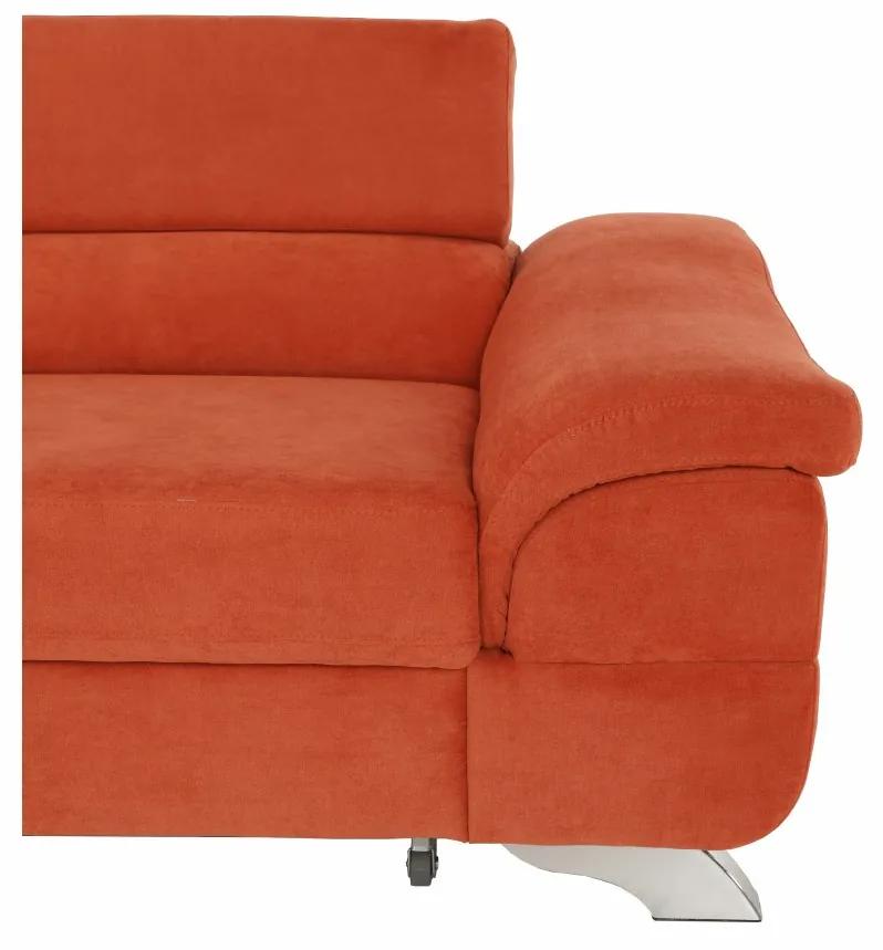 Rohová sedačka Lyng (oranžová) (P). 1040183