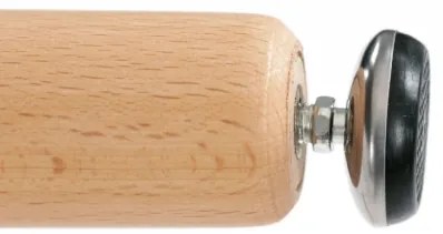Jídelní stůl 120x80x74 bílý matný lak dřevěné nohy DT-304 WT