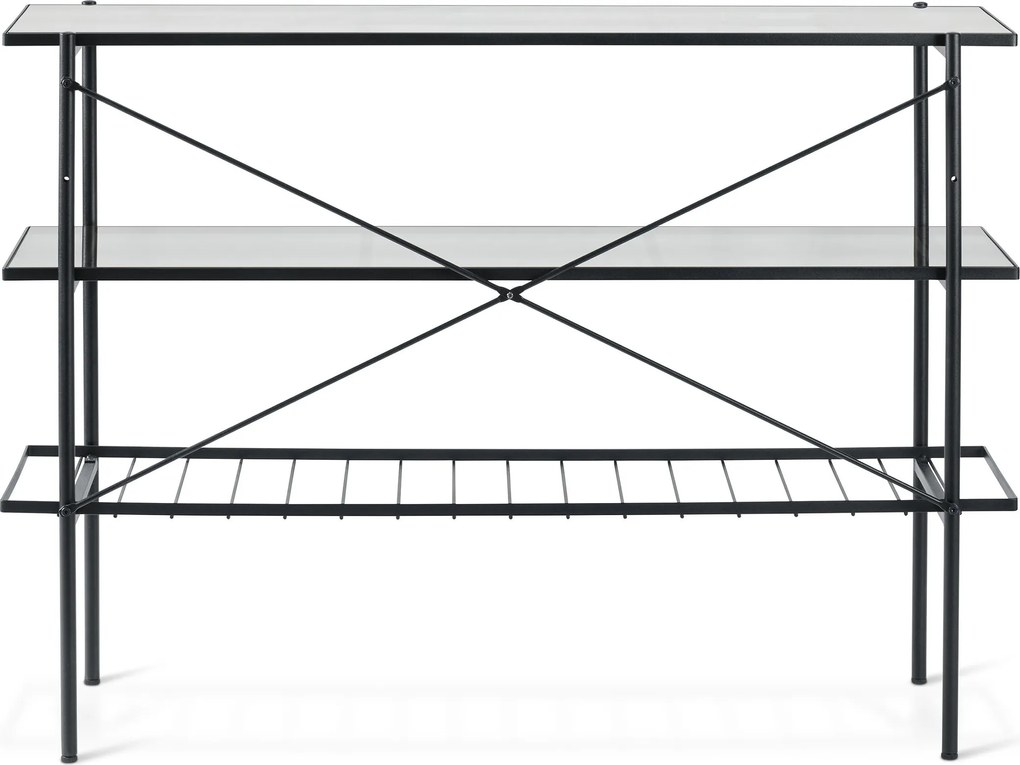 Tchibo - Konzolový stolek - barva: černá