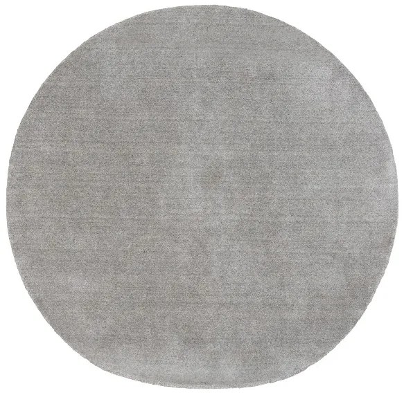 Ulla koberec bledě šedý Ø200 cm