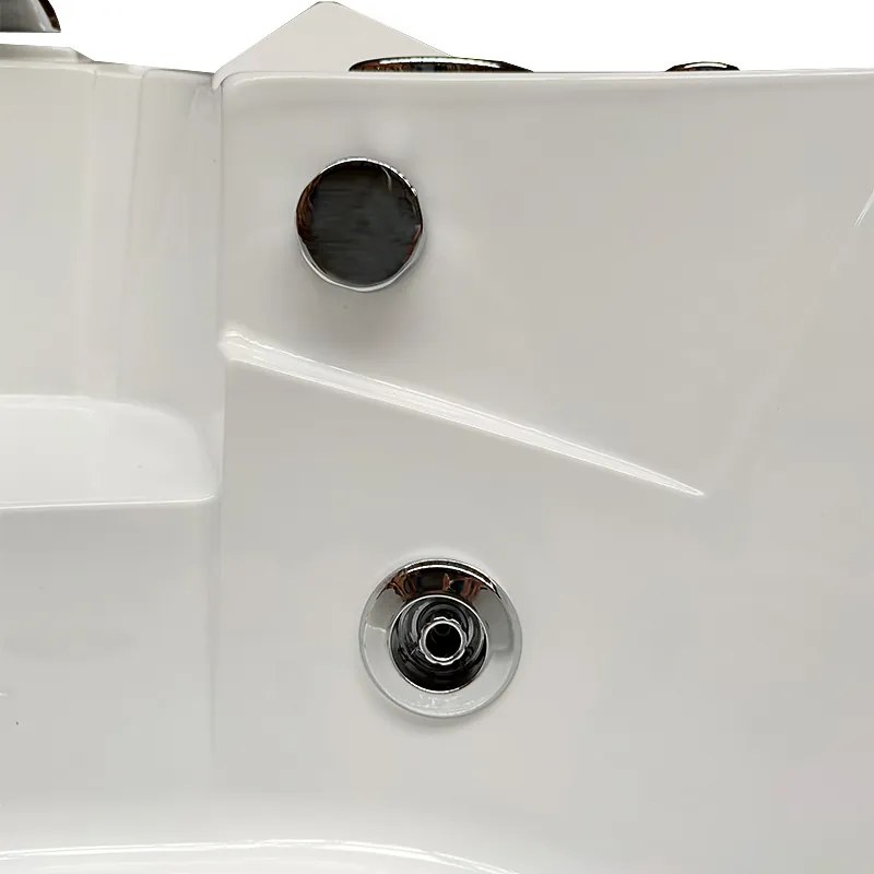 BPS-koupelny Hydromasážní vířivá vana Orino 632 135x135 s ohřevem vody