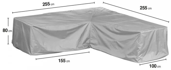 Ochranná plachta na sedací soupravu L-Form L (255x255cm)