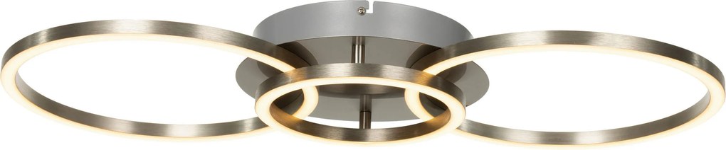 XXXLutz STROPNÍ LED SVÍTIDLO, 68/30/7,5 cm Novel - Stropní svítidla - 008983004602