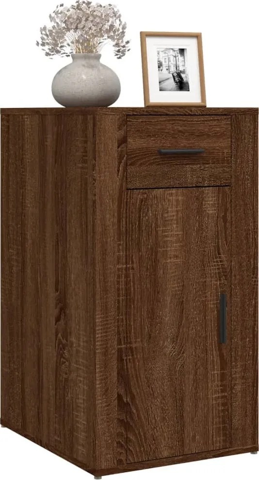vidaXL Skříňka k psacímu stolu 40x49x75cm kompozitní dřevo [816799] Barva: dub sonoma