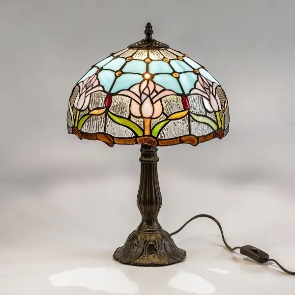 BRILAGI - Tiffany vitrážová stolní lampa LORAS 1xE27/40W/230V