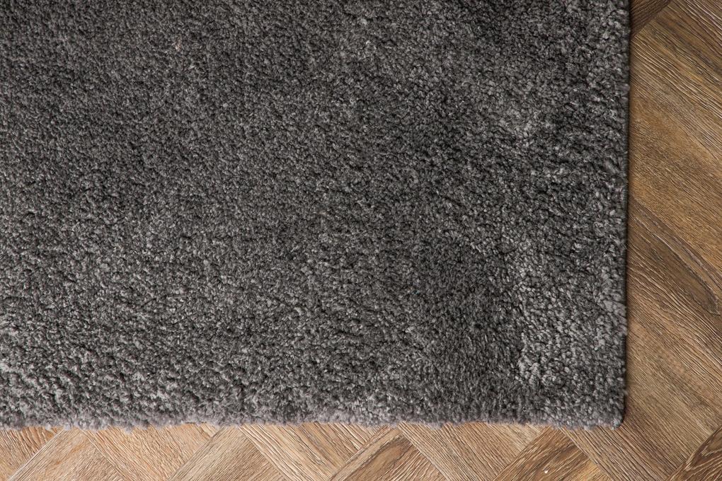 Obdélníkový koberec Walter, tmavě šedý, 230x160