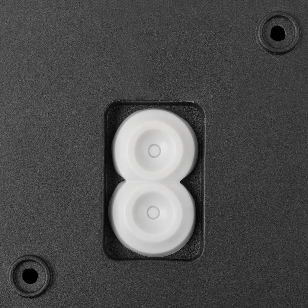 LA 1007918 Q-RING nástěnné svítidlo, 3000 K FÁZE, IP65, černá - BIG WHITE (SLV)