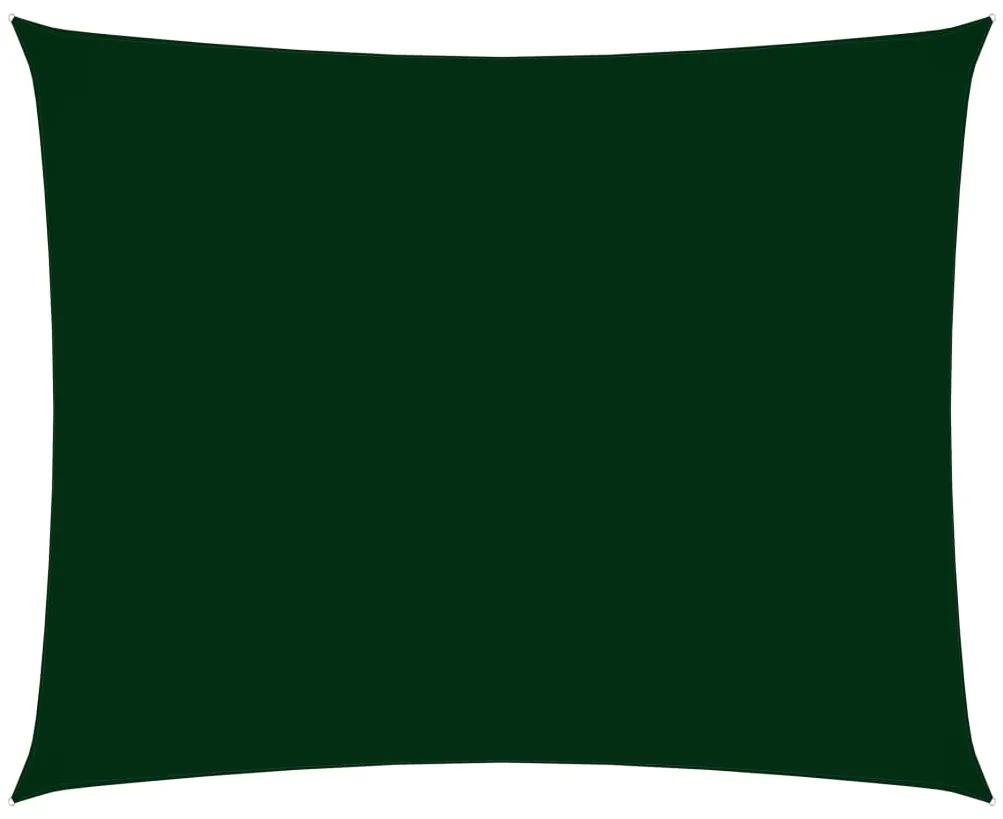 Stínící plachta oxfordská látka obdélníková 4x5 m tmavě zelená