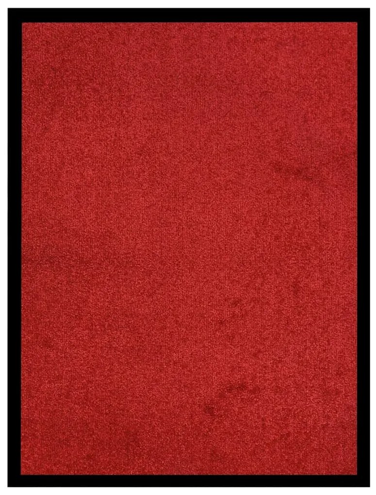 331580 vidaXL Rohožka červená 40 x 60 cm