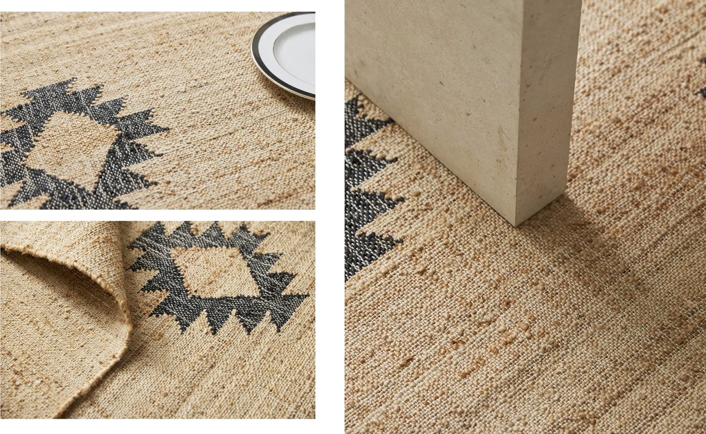 Diamond Carpets India, Ručně vázaný kusový koberec Regalia 2337 Natural, 200x290, béžová, chodba / předsíň