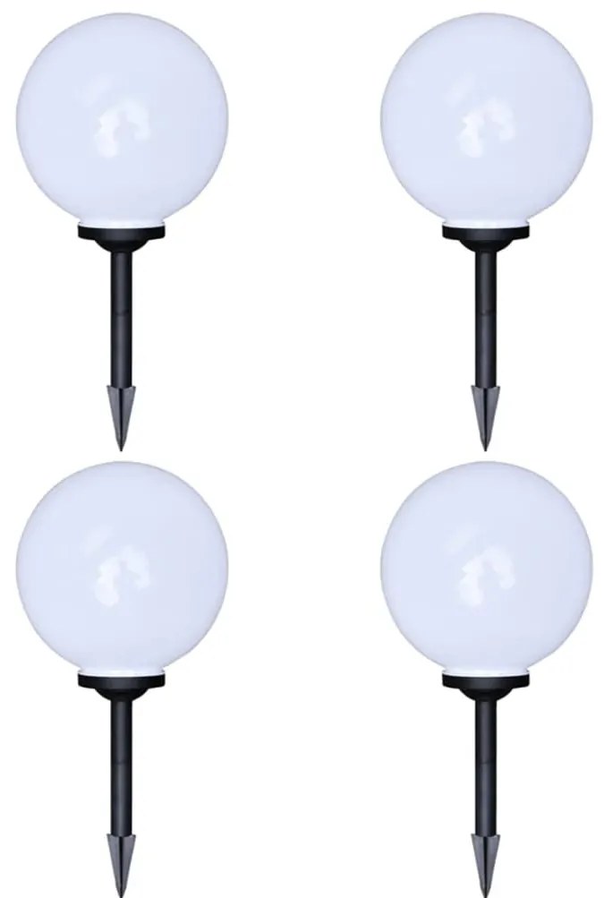 Venkovní osvětlení příjezdové cesty 4 ks LED 30 cm se zápichem 277116
