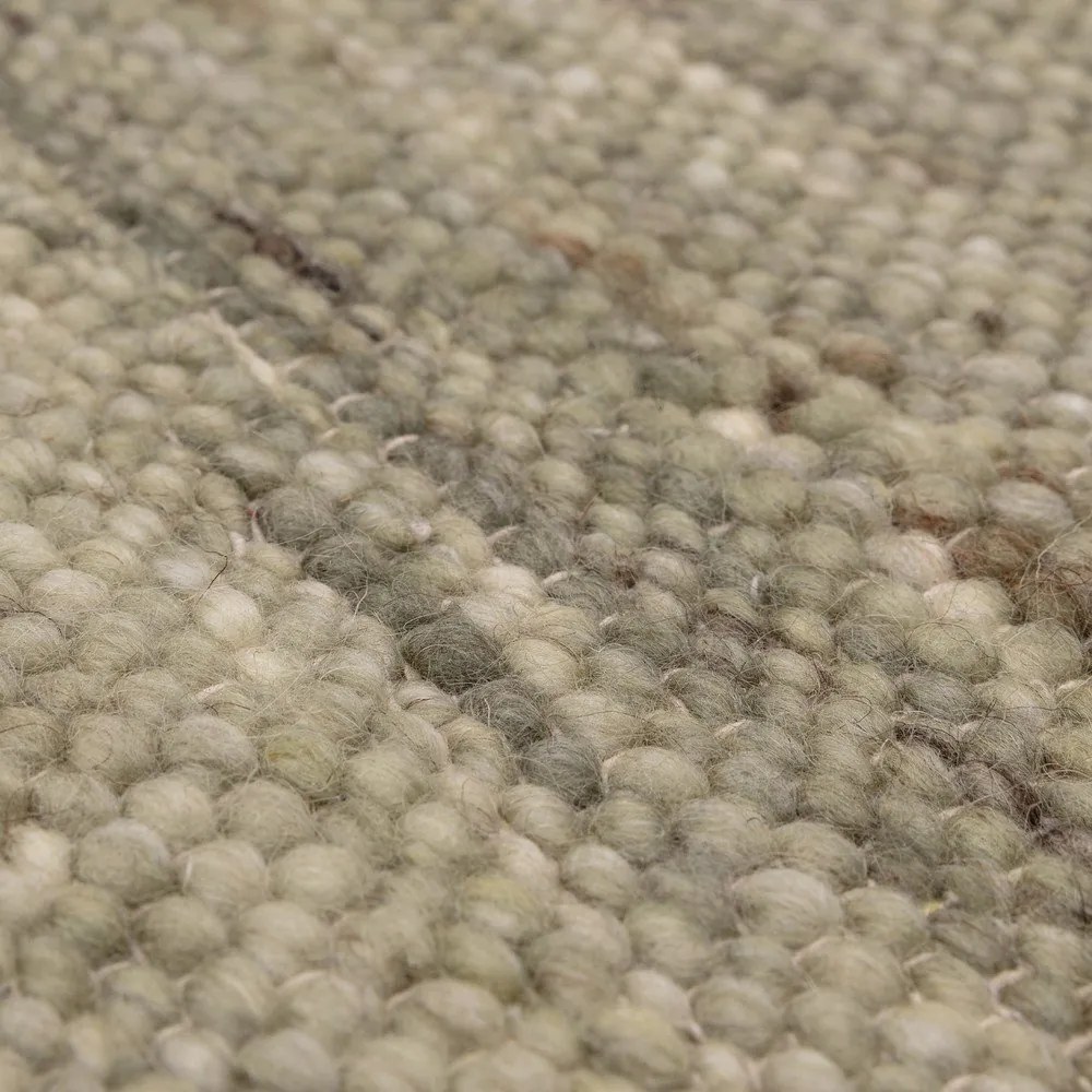 Khaki oboustranný/ručně tkaný koberec s příměsí vlny 200x290 cm Birkdale Pistachio – Asiatic Carpets