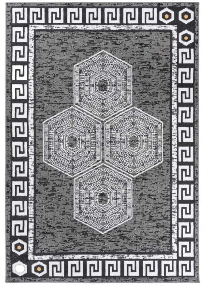 Kusový koberec PP Argos šedý 120x170cm