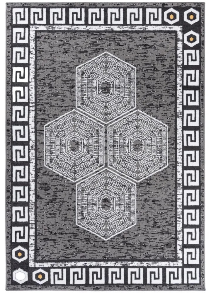 Kusový koberec PP Argos šedý 80x150cm