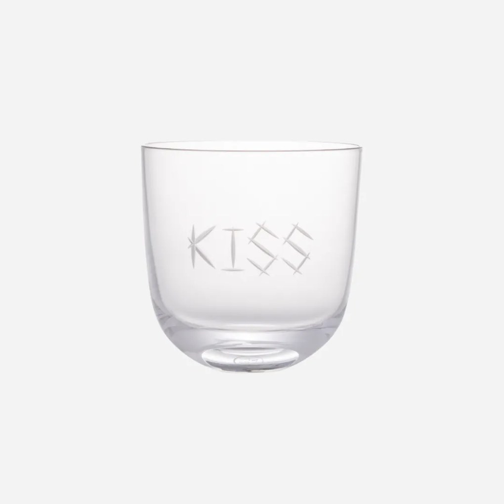 Broušená sklenice KISS Crystal