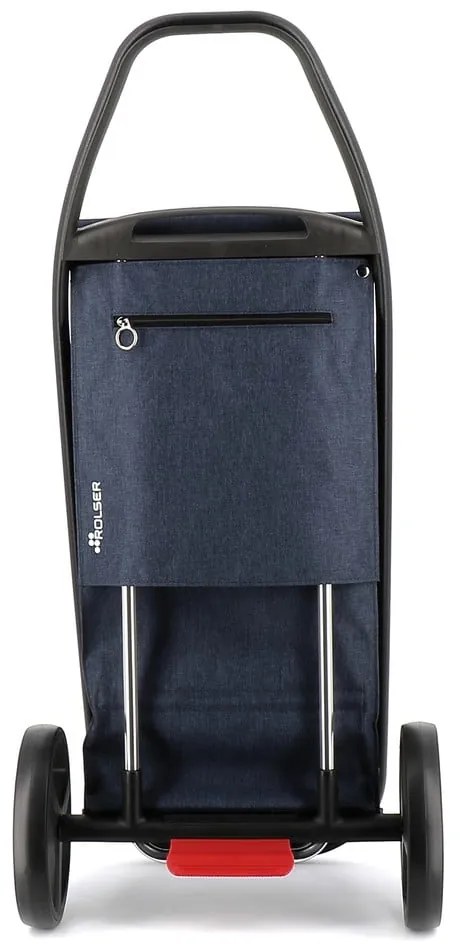 Nákupní taška na kolečkách 53 l Com Tweed Polar Black Tube – Rolser