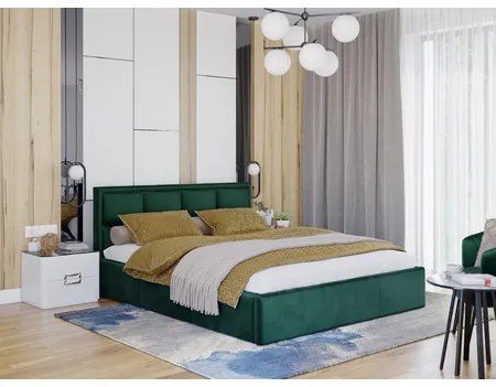 Čalouněná postel OTTO rozměr 140x200 cm Zelená