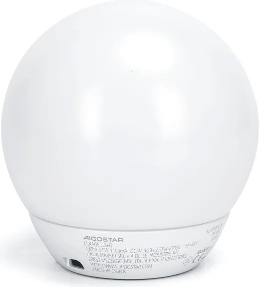 Aigostar - LED RGBW Stmívatelná stolní lampa LED/5,5W/5V Wi-Fi