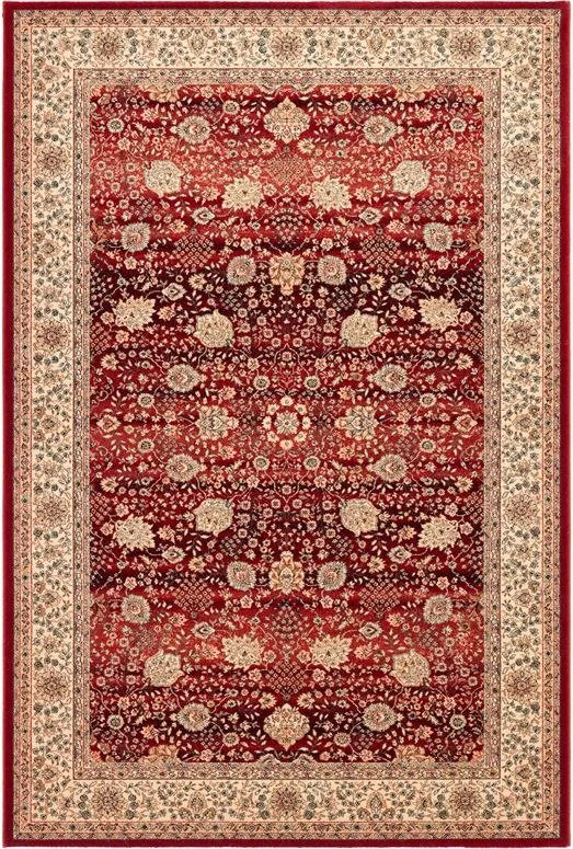 Kusový koberec vlněný Osta Kashqai 4365 303 Klasický červený béžový Rozměr: 160x240 cm