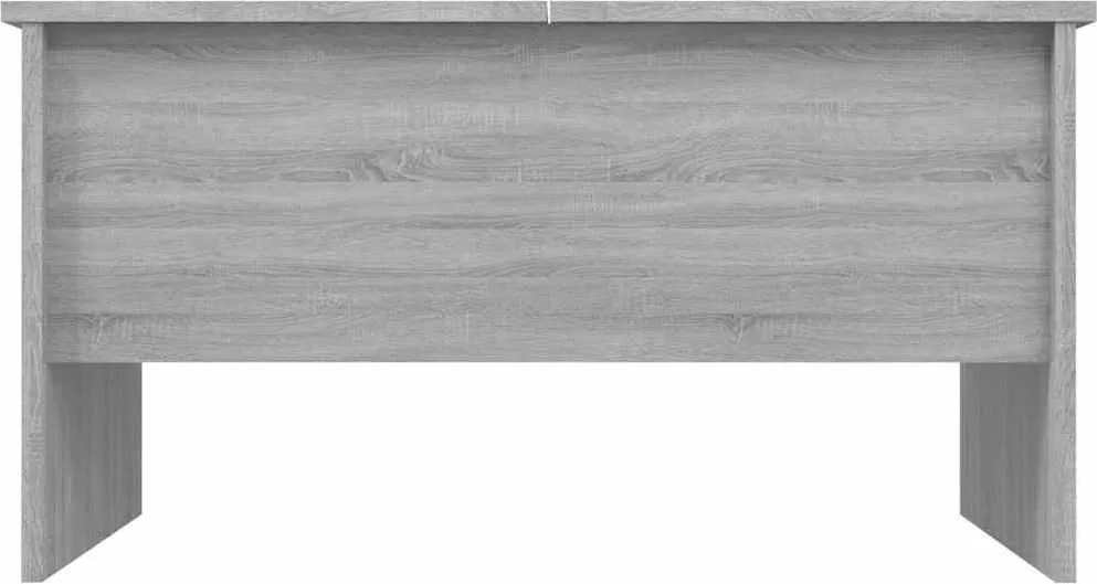 vidaXL Konferenční stolek 80 x 50 x 42,5 cm kompozitní dřevo [809732] Barva: bílá s vysokým leskem