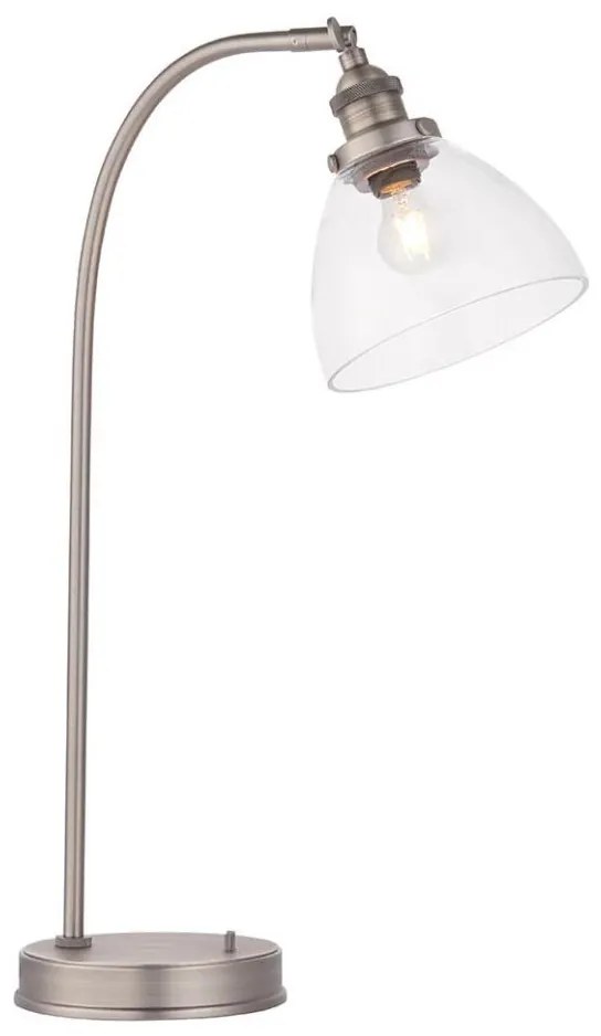 Endon 91740 - Stolní lampa HANSEN 1xE14/40W/230V matný chrom
