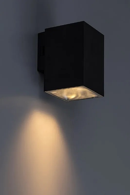 RABALUX 77156 Urfa venkovní nástěnné svítidlo LED 9W/900lm 2700+4000+6500K IP65 černá
