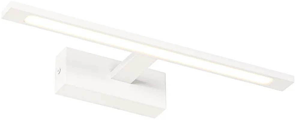 Nástěnné svítidlo bílé 41,5 cm vč. LED IP44 - Jerre